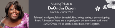 A Loving Tribute to DeOndra Dixon | Global Down Syndrome Foundation